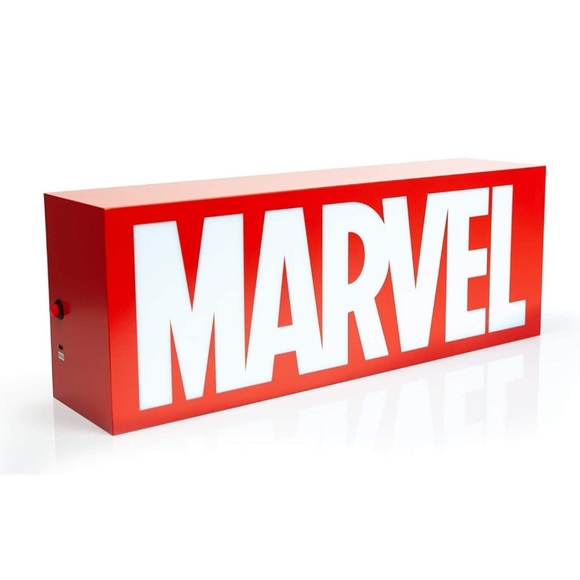Marvel | Other | Marvel Red And White Logo Light Box New In Box | Poshmark
